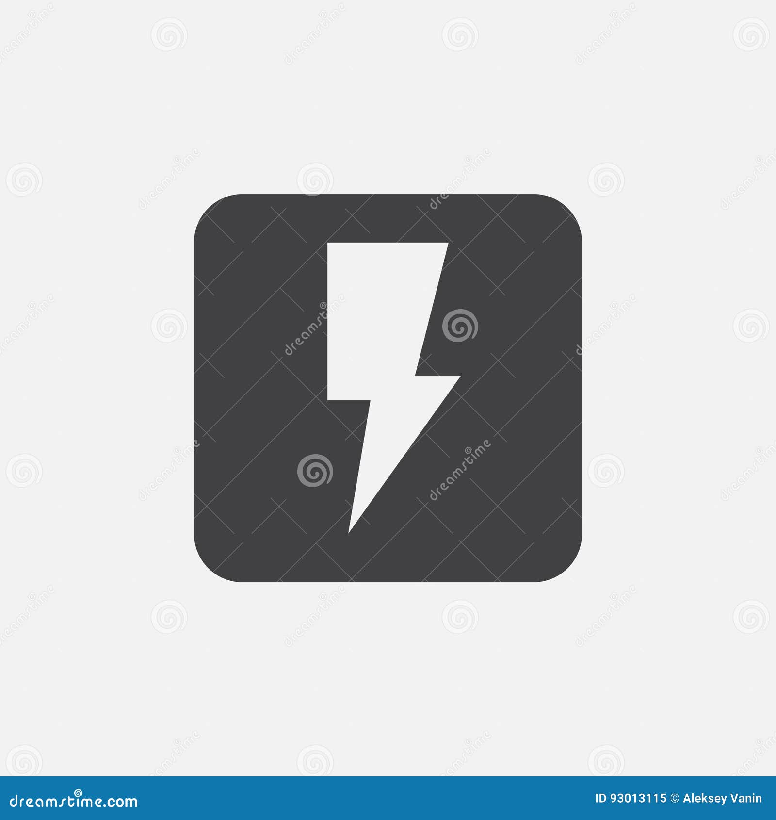 Flash Icon, Vector Logo, Linear Pictogram Isolated on White, Pixel ...