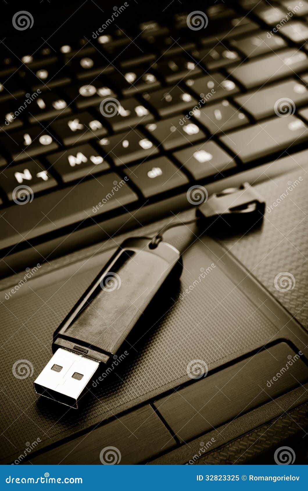 Flash and laptop stock image. Image of mobile, communication - 32823325