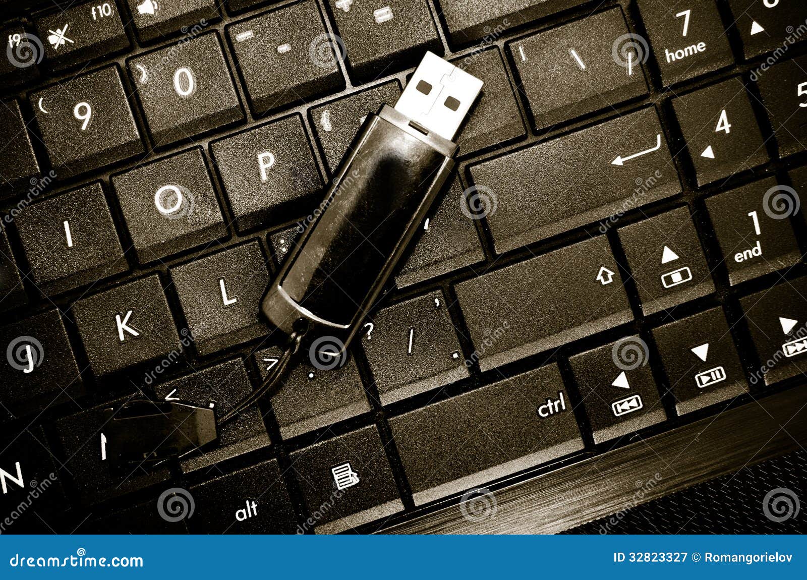 Flash and laptop stock image. Image of business, flash - 32823327
