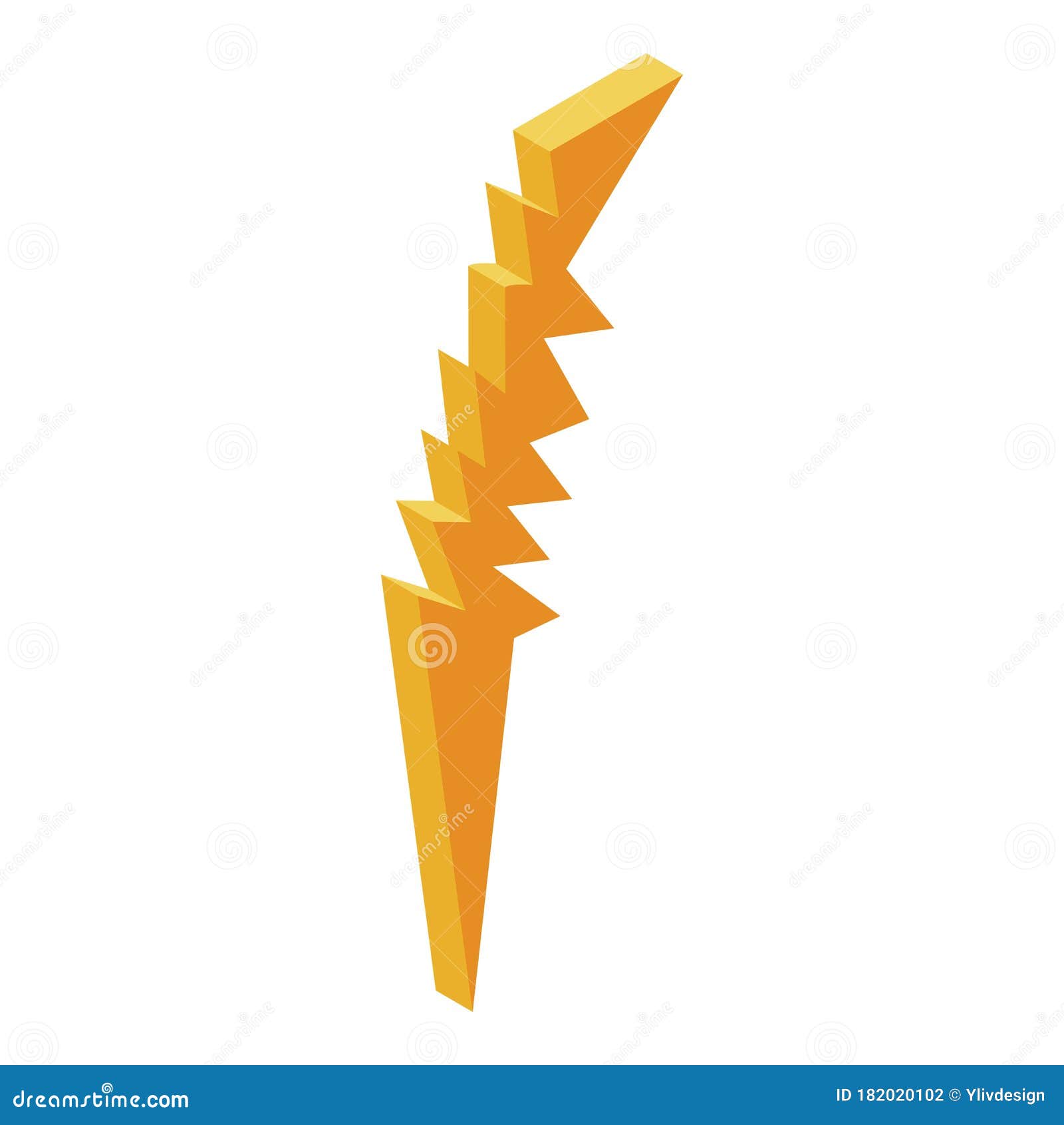 Light Bolt Icon Vector Isolated On White Background, Light Bolt ...