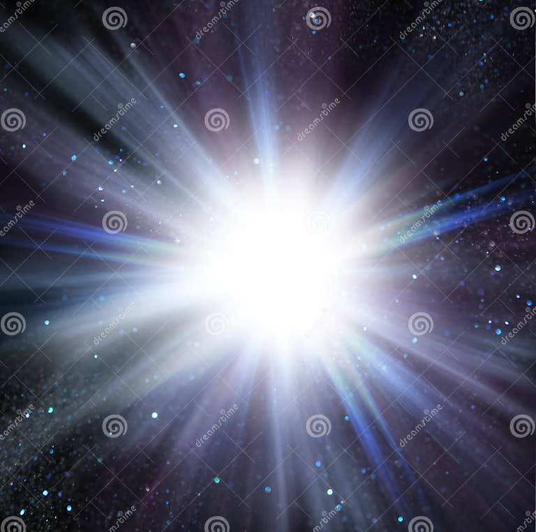 Flash light from center. stock illustration. Illustration of flare ...