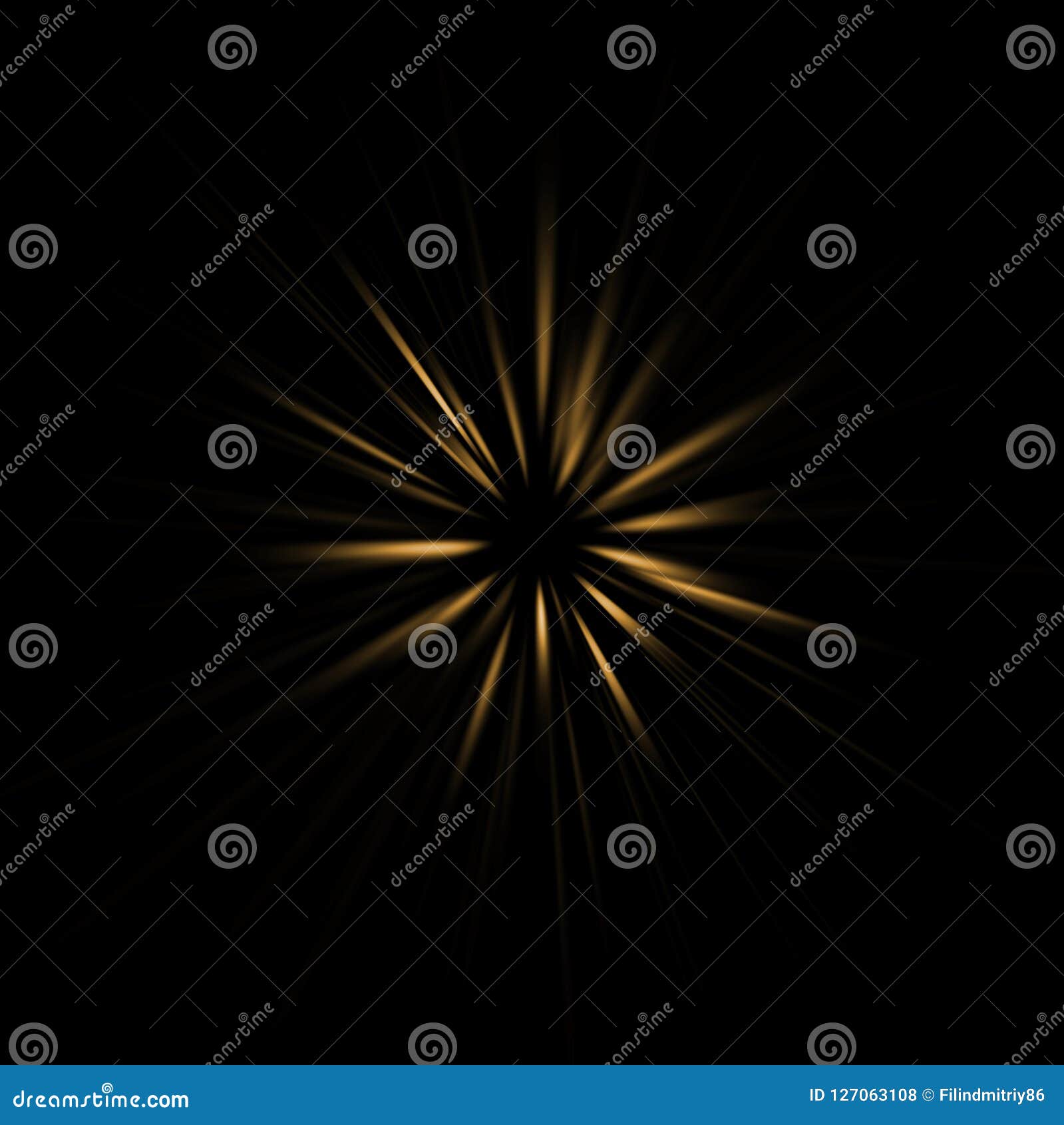 Flash light explosion. stock illustration. Illustration of blast ...