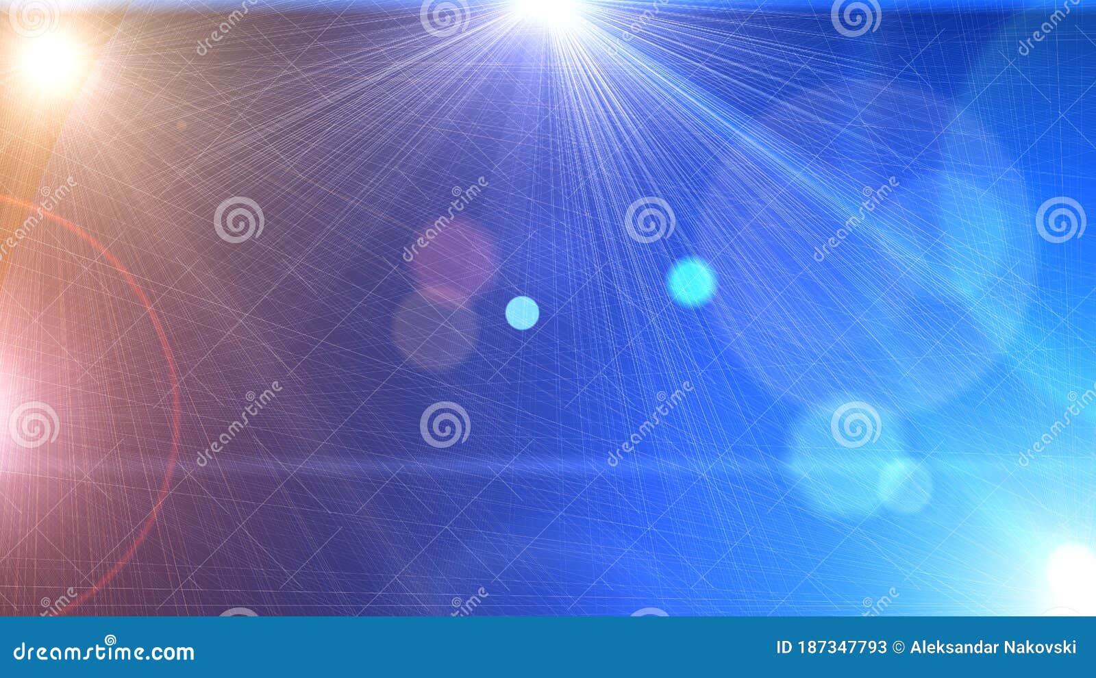 Flash Light Lens Flare Abstract Stock Illustration - Illustration of ...