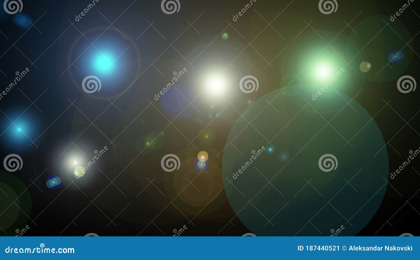 Flash Light Lens Flare Abstract Stock Illustration - Illustration of ...