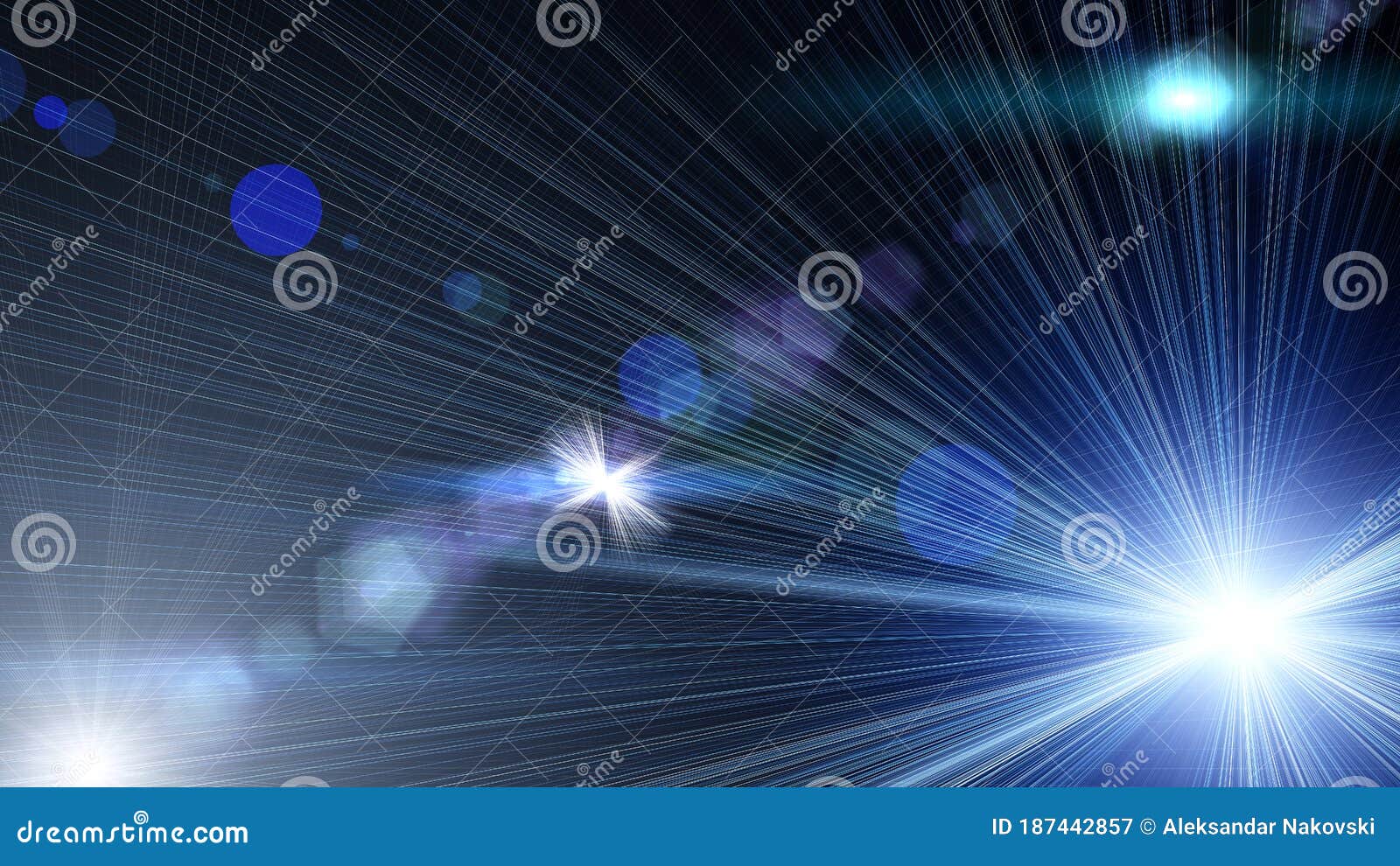 Flash Light Lens Flare Abstract Stock Illustration - Illustration of ...