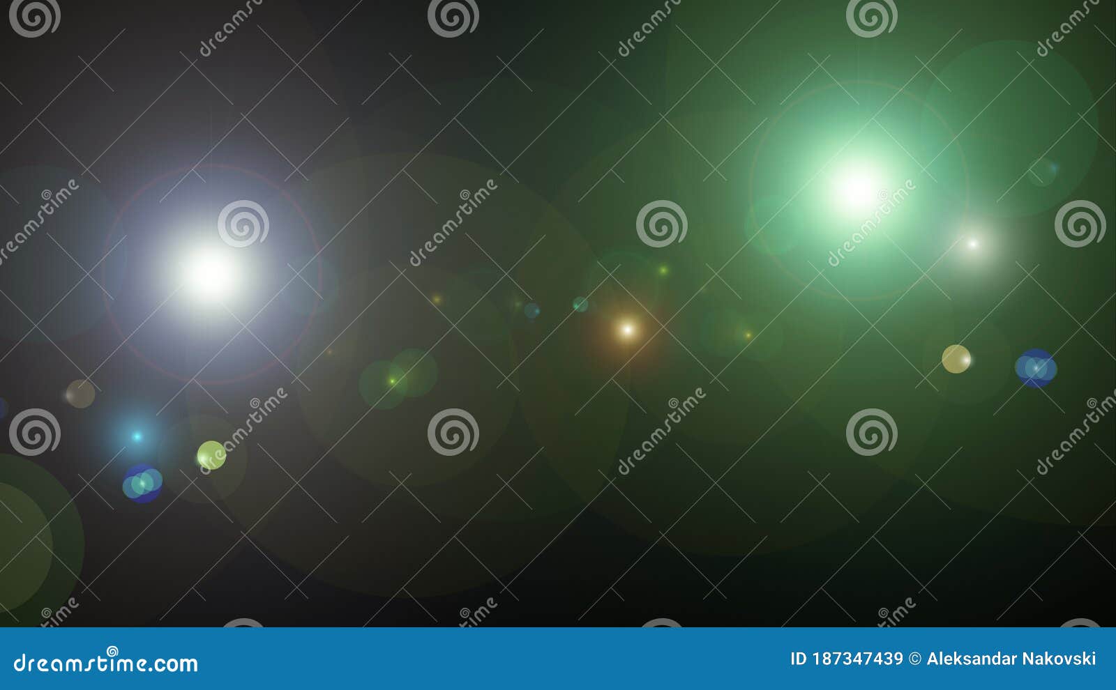 Flash Light Lens Flare Abstract Stock Illustration - Illustration of ...