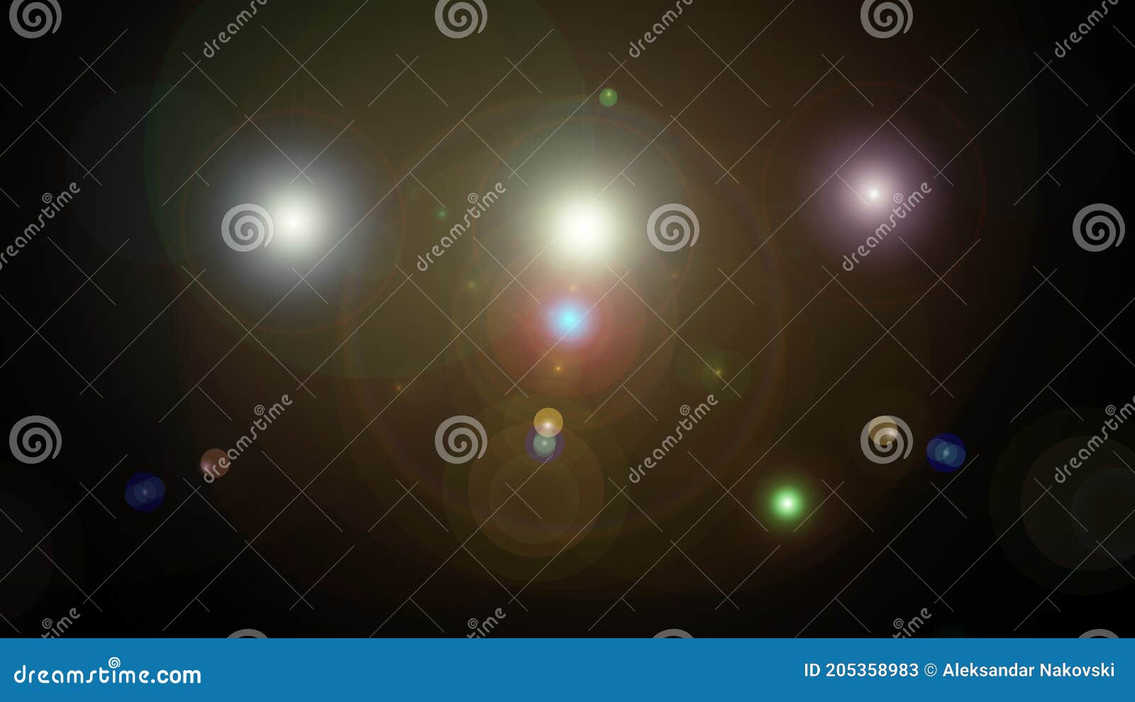 Flash Light Lens Flare Abstract Stock Illustration - Illustration of ...