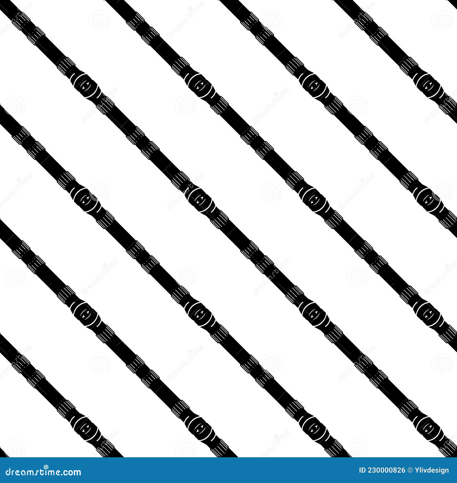 Flash Light Pattern Seamless Vector Stock Vector - Illustration of ...