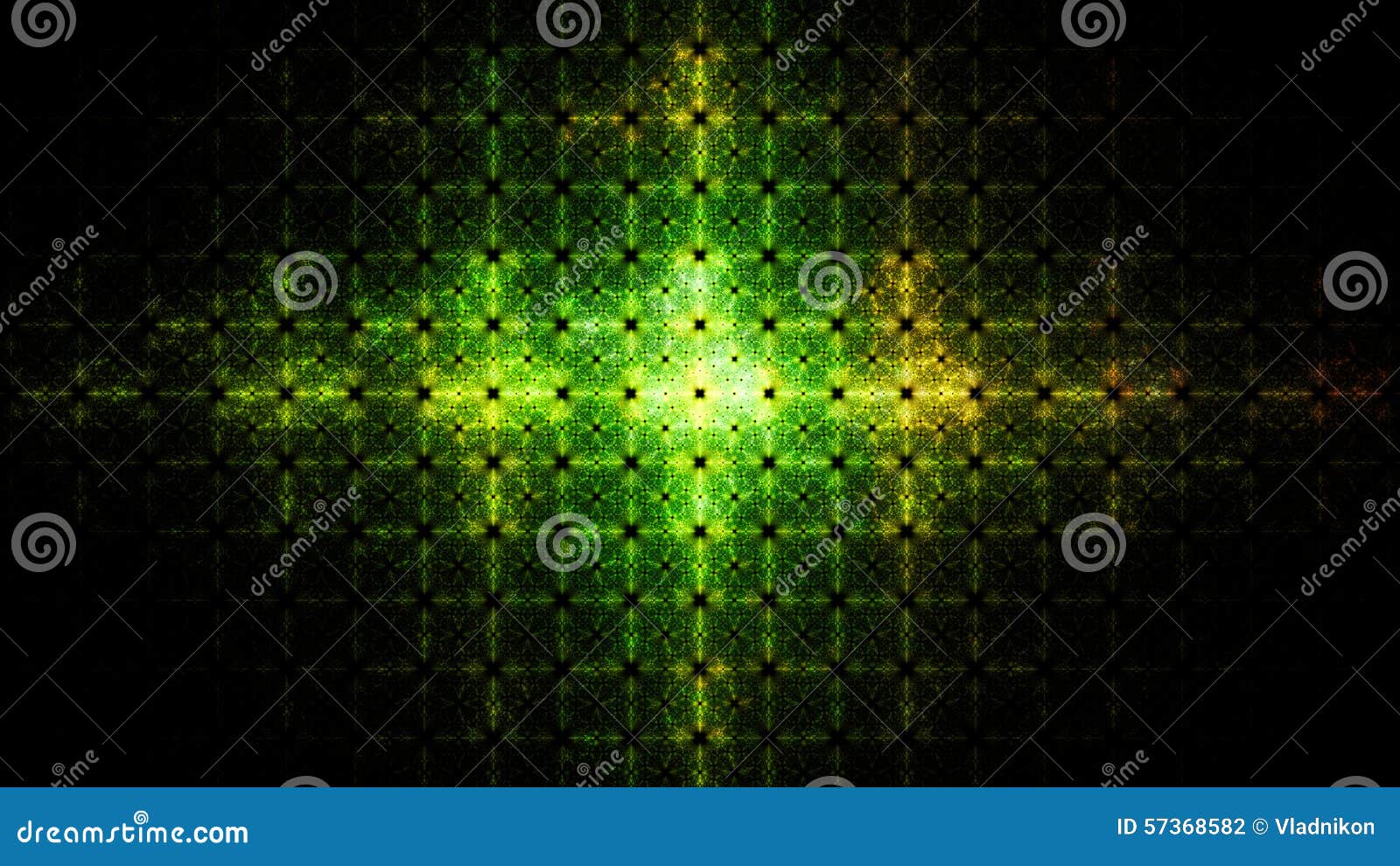 Flash of Light on the Radar Screen. Stock Illustration - Illustration ...