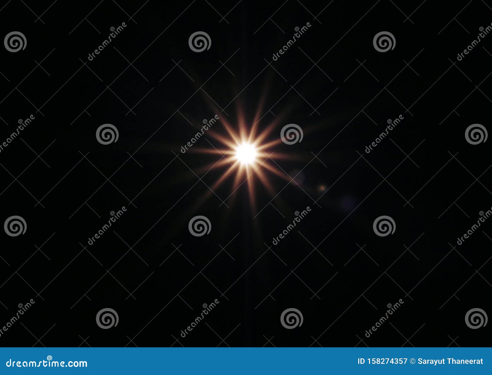 Flash Light Ray Black Background Using Layers Mode Screen Stock Image ...