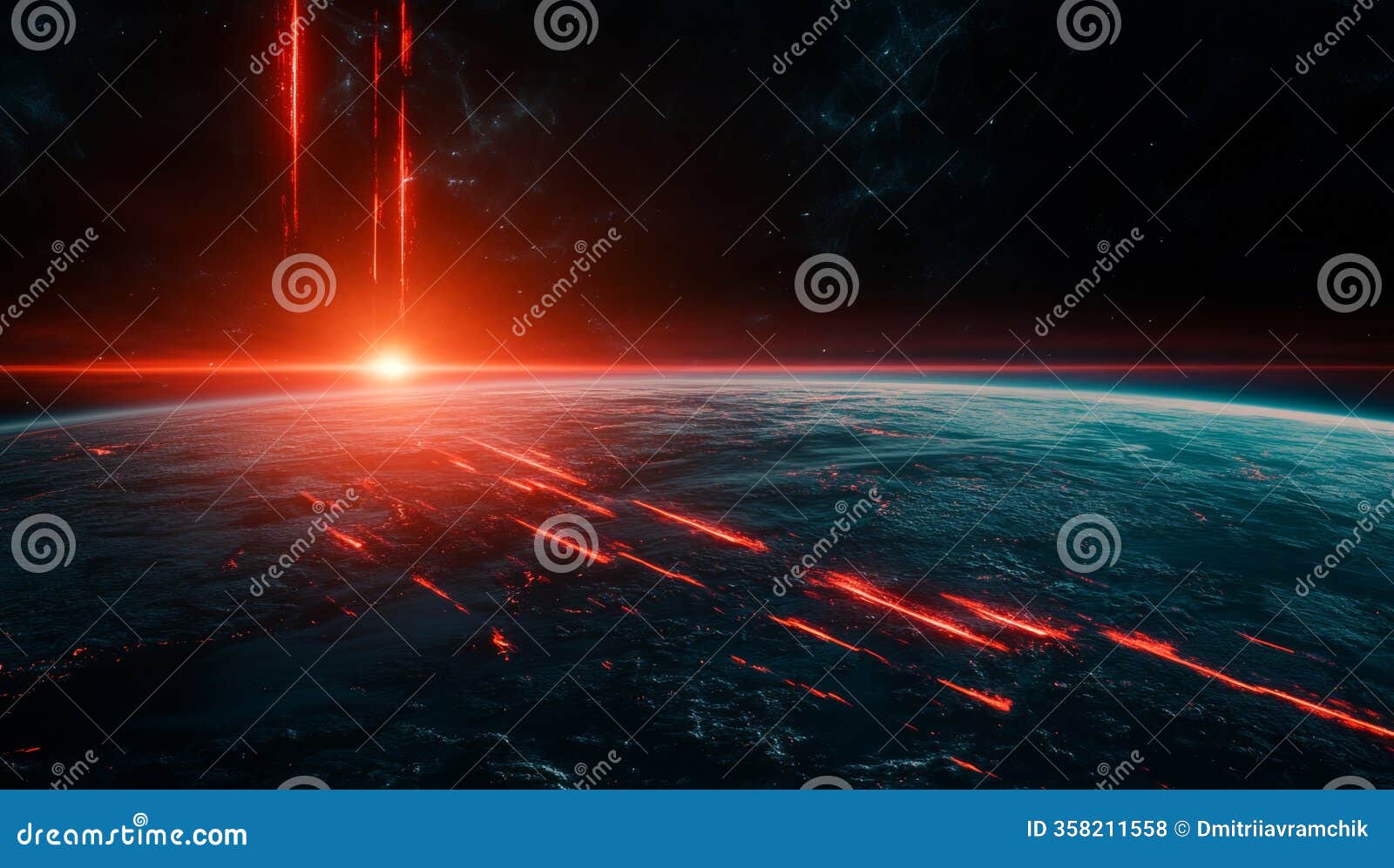 A Flash of Lightning, an Isolated Bolt, an Electric Current Path, a ...