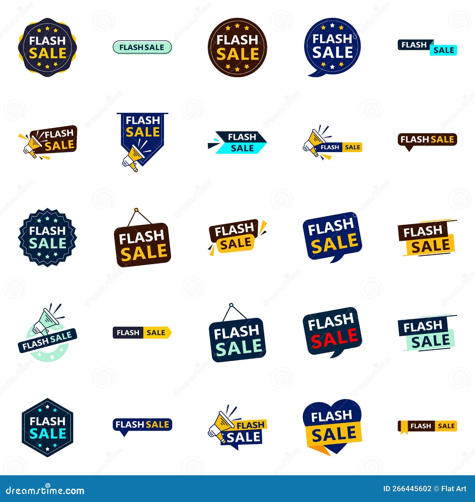 Flash Sale Bundle 25 Eye Catching Vector Designs for Sales and Branding ...