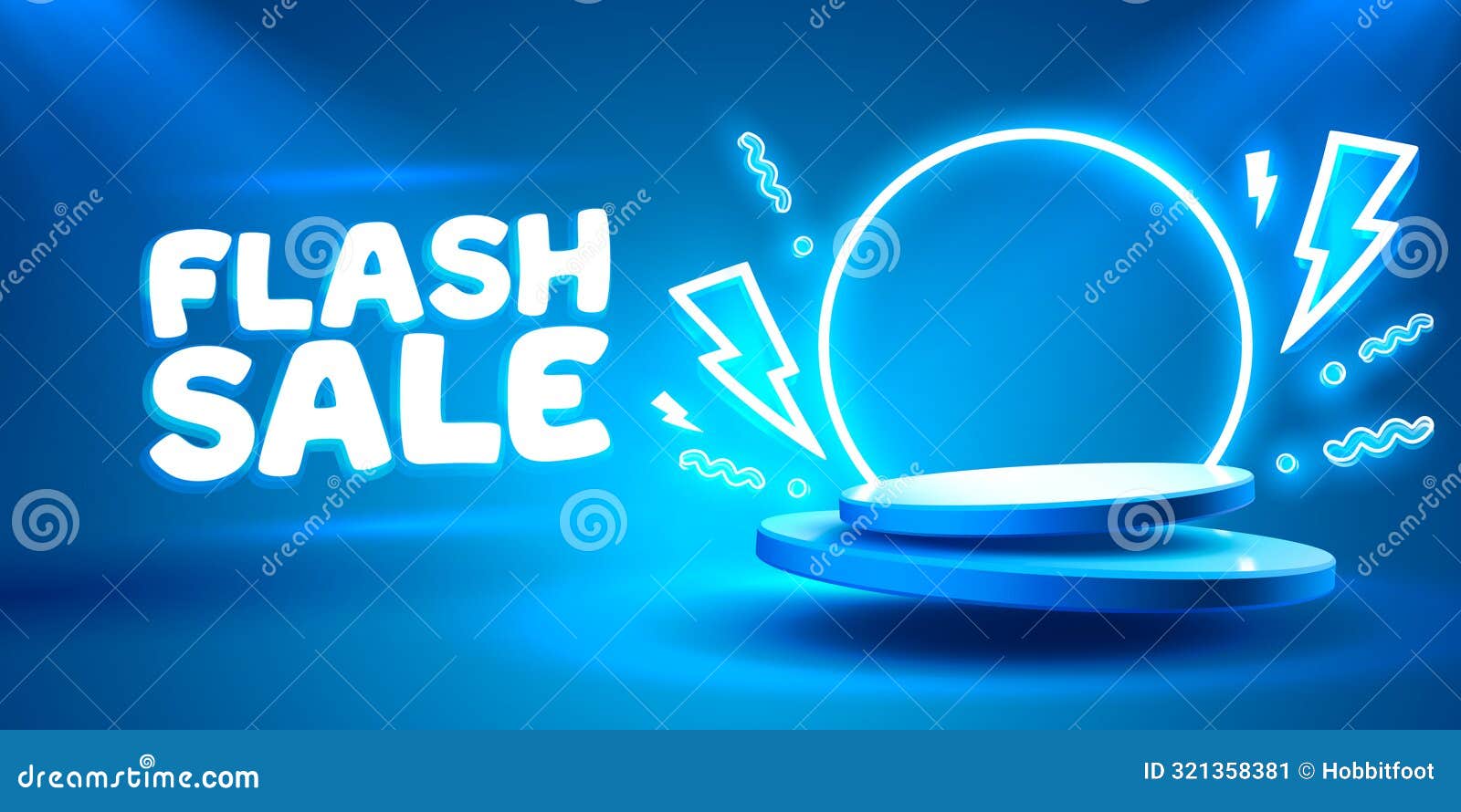 Flash Sale Event, Big Sale Offer, Poster Label. Vector Illustration ...