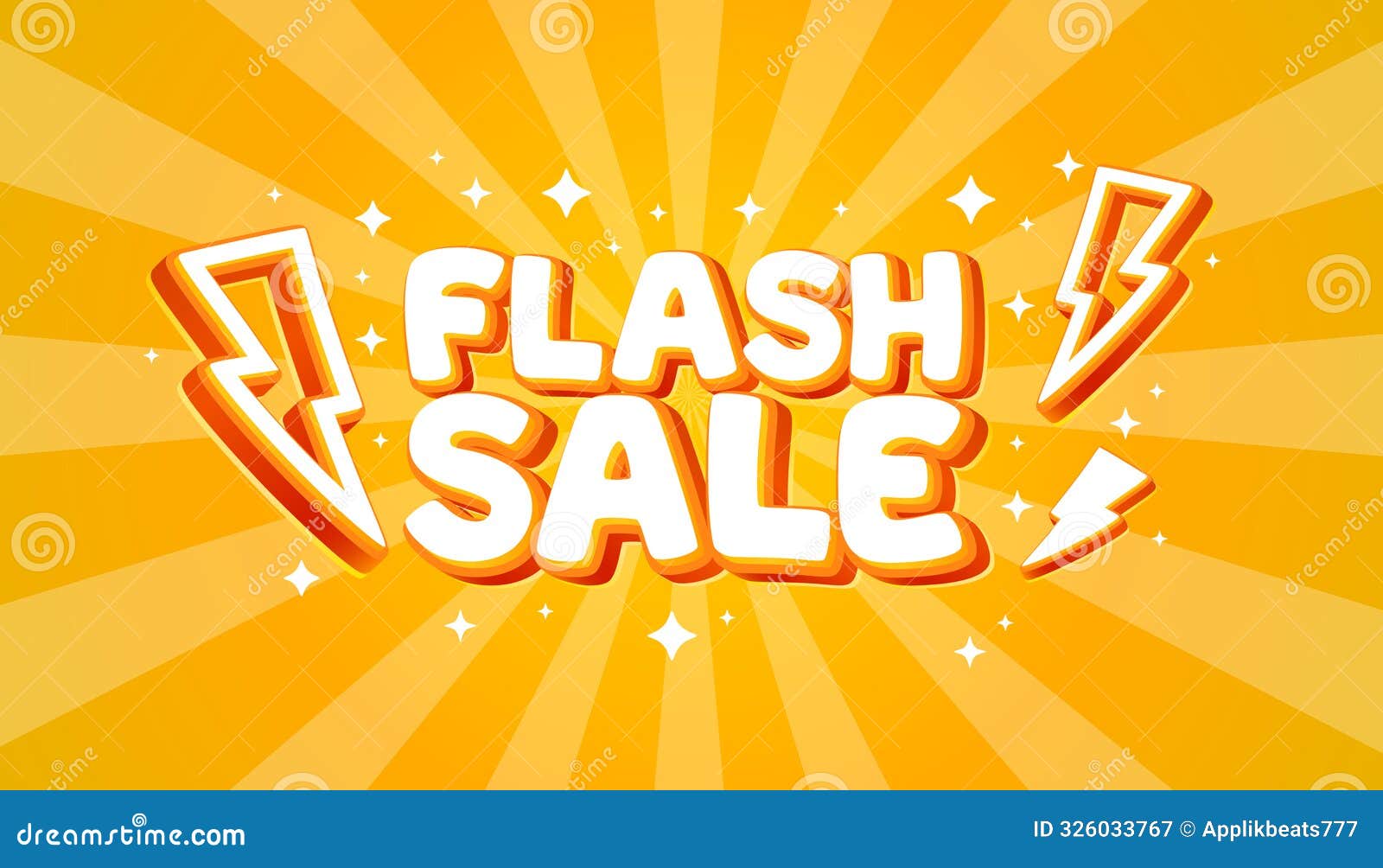 Flash Sale Event, Big Sale Offer, Poster Label. Vector Illustration ...