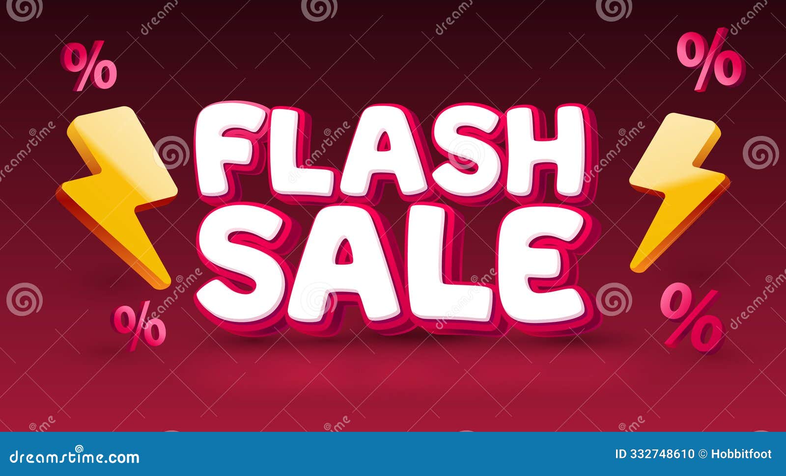 Flash Sale Event, Big Sale Offer, Poster Label. Vector Illustration ...