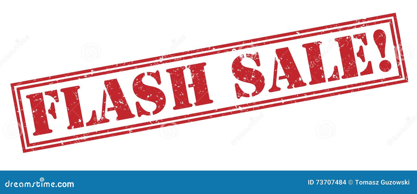 Flash sale! red stamp stock illustration. Illustration of sticker ...