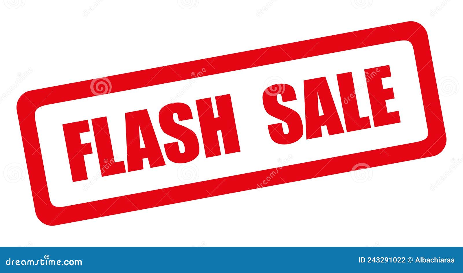 Flash Sale. Red Tilted Vector Rubber Stamp Stock Vector - Illustration ...