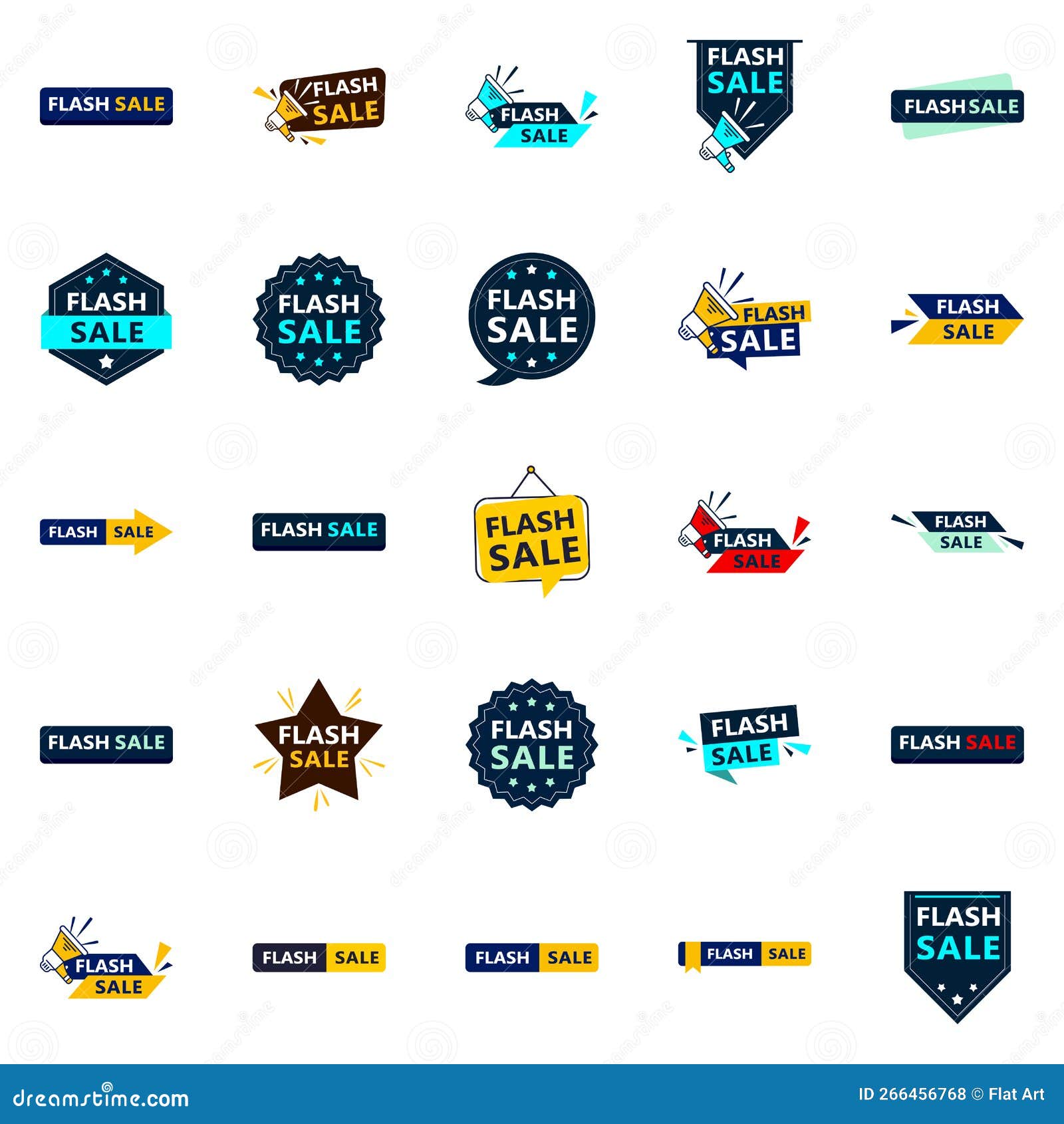 The Flash Sale Vector Pack 25 Elegant Designs for Marketing and Sales ...