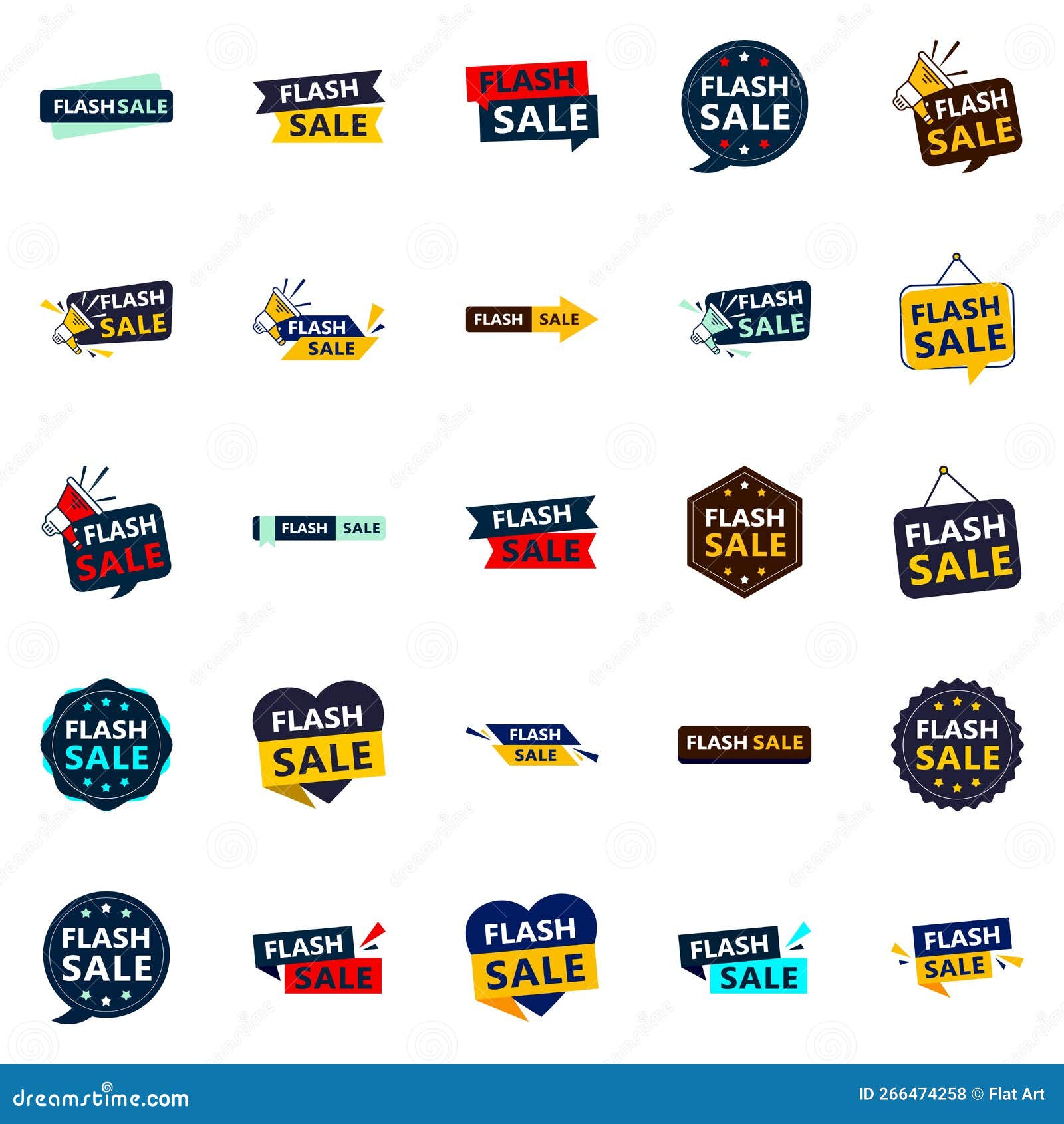 Flash Sale 25 Versatile Vector Banners for All Your Sales Needs Stock ...