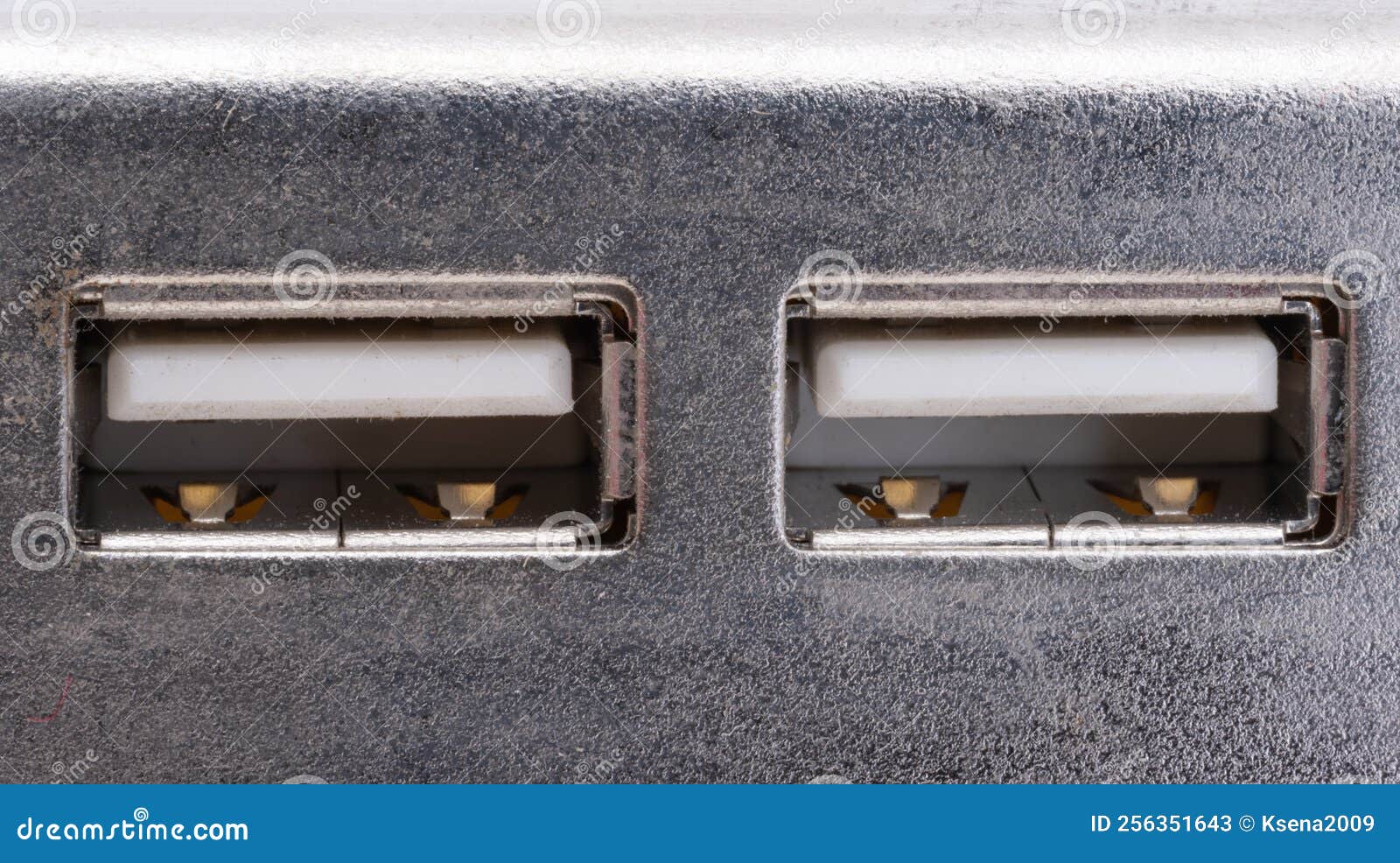 Flash Socket Close-up Macro Stock Image - Image of dongle, network ...