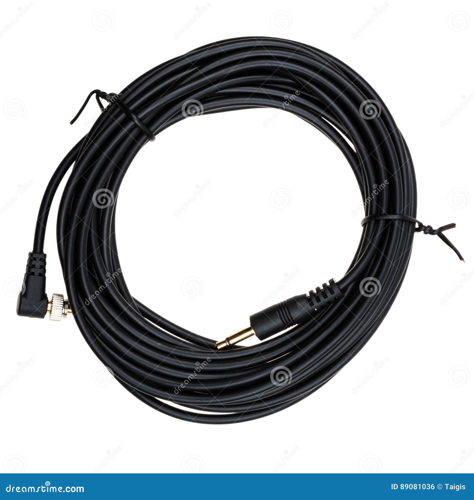 Flash Synchronization Cable Stock Photo - Image of connect, electrical ...
