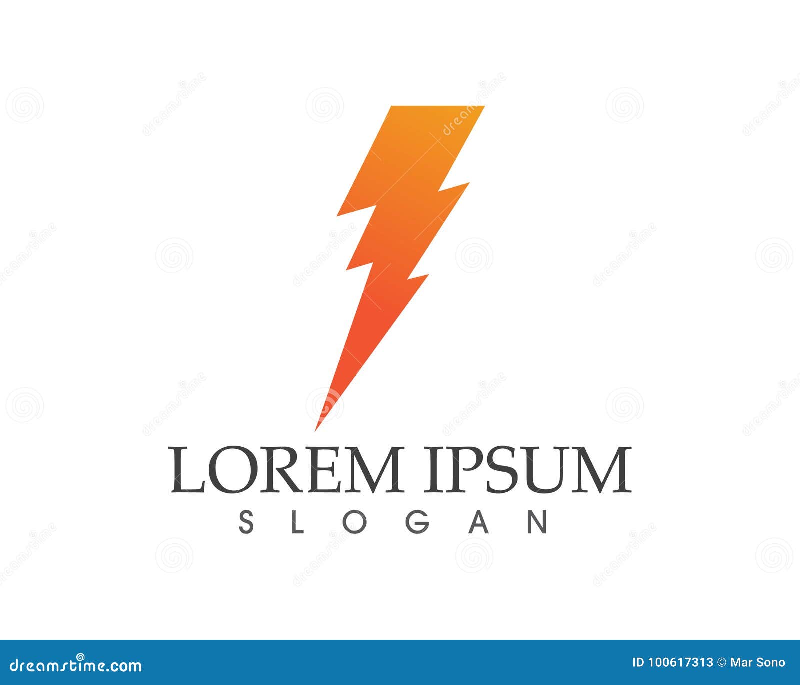 Thunderbolt Or Lightning Visual Effect For Design Cartoon Vector ...