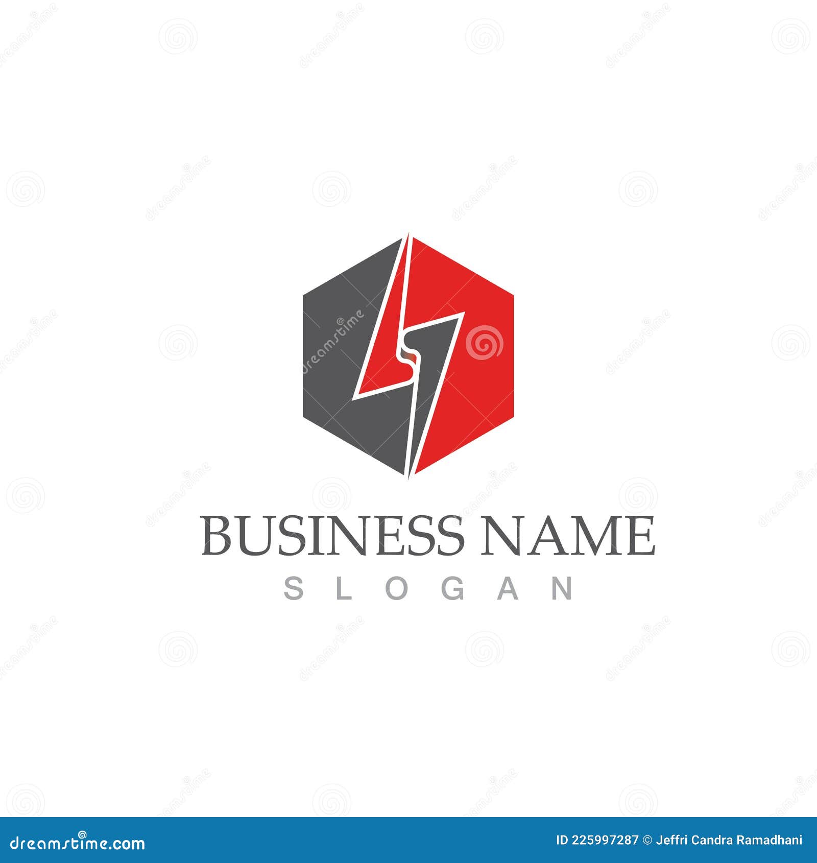 Flash Thunderbolt Logo Template Stock Vector - Illustration of electric ...