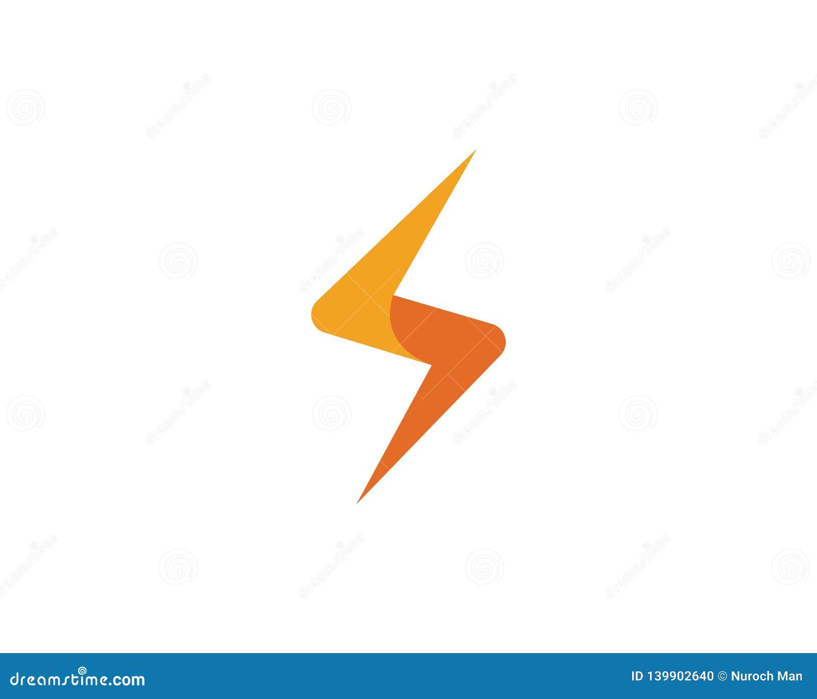Flash Thunderbolt Template Vector Icon Illustration Design Stock Vector ...