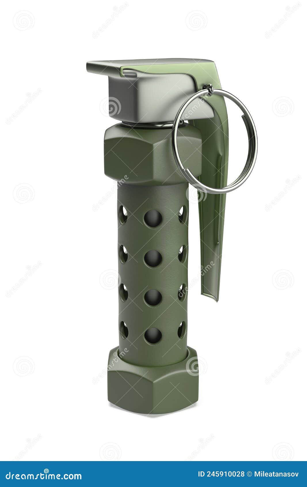 Military stun grenade stock photo. Illustration of handgrenade - 245910028