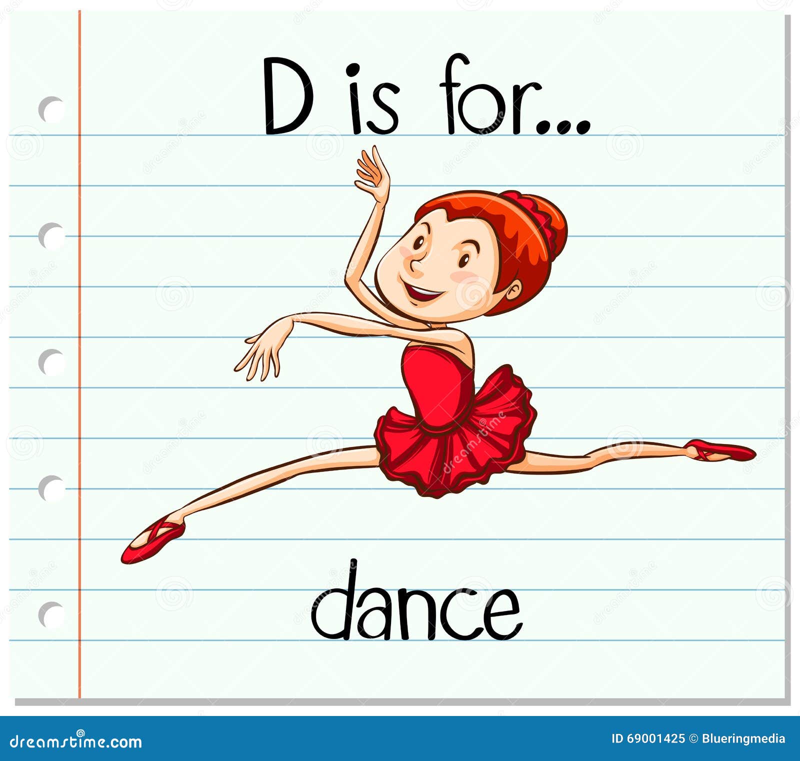 Flashcard Letter D Dance Stock Illustrations – 19 Flashcard Letter D ...
