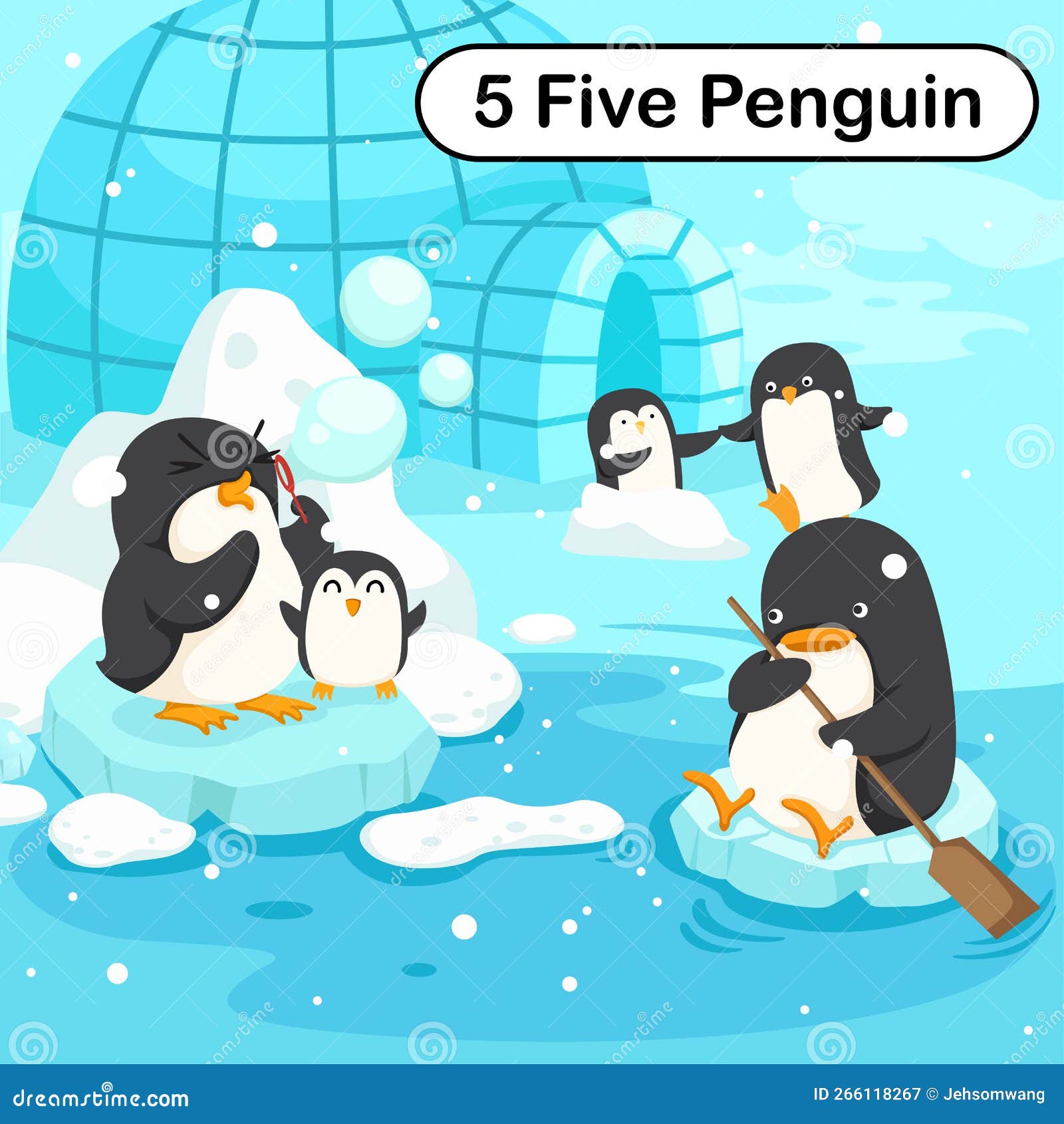 Flashcard Number Nine. Preschool Worksheet. Christmas Holly Cartoon ...