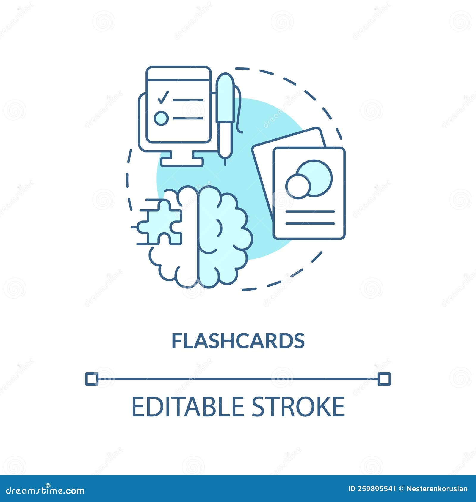 Flashcards Concept Turquoise Icon Cartoon Vector | CartoonDealer.com ... Flashcards Concept Turquoise Icon Cartoon Vector | CartoonDealer.com ...