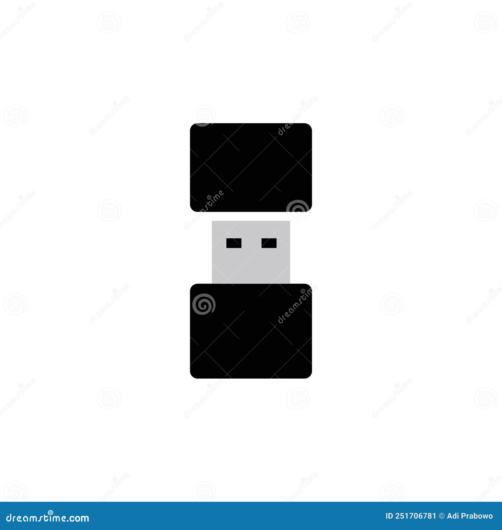 Flashdisk Icon Logo Vector Design Stock Vector - Illustration of design ...