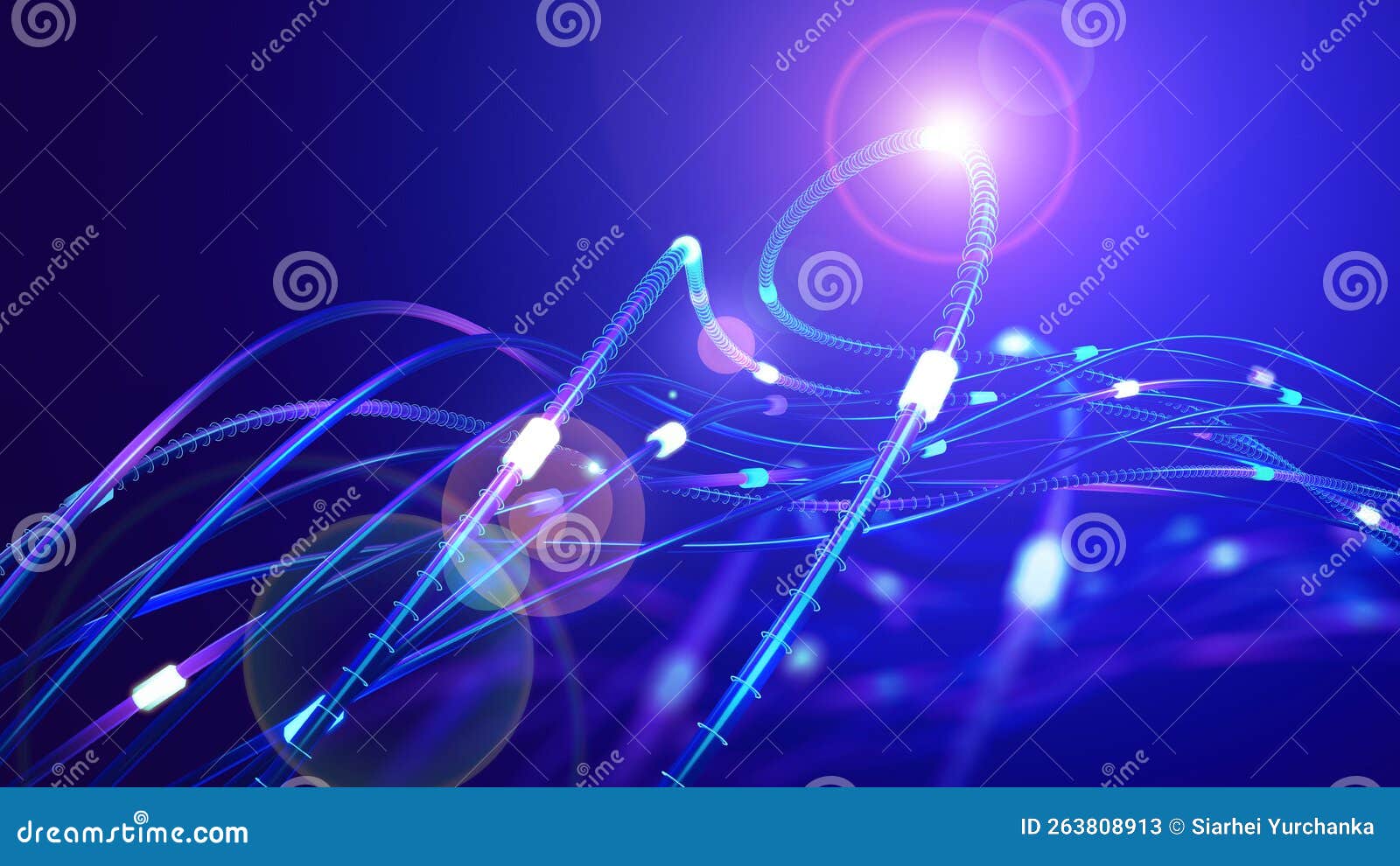 Flashes of Neon Lights. Big Data Stream in Neural Networks Stock ... Flashes of Neon Lights. Big Data Stream in Neural Networks Stock ...