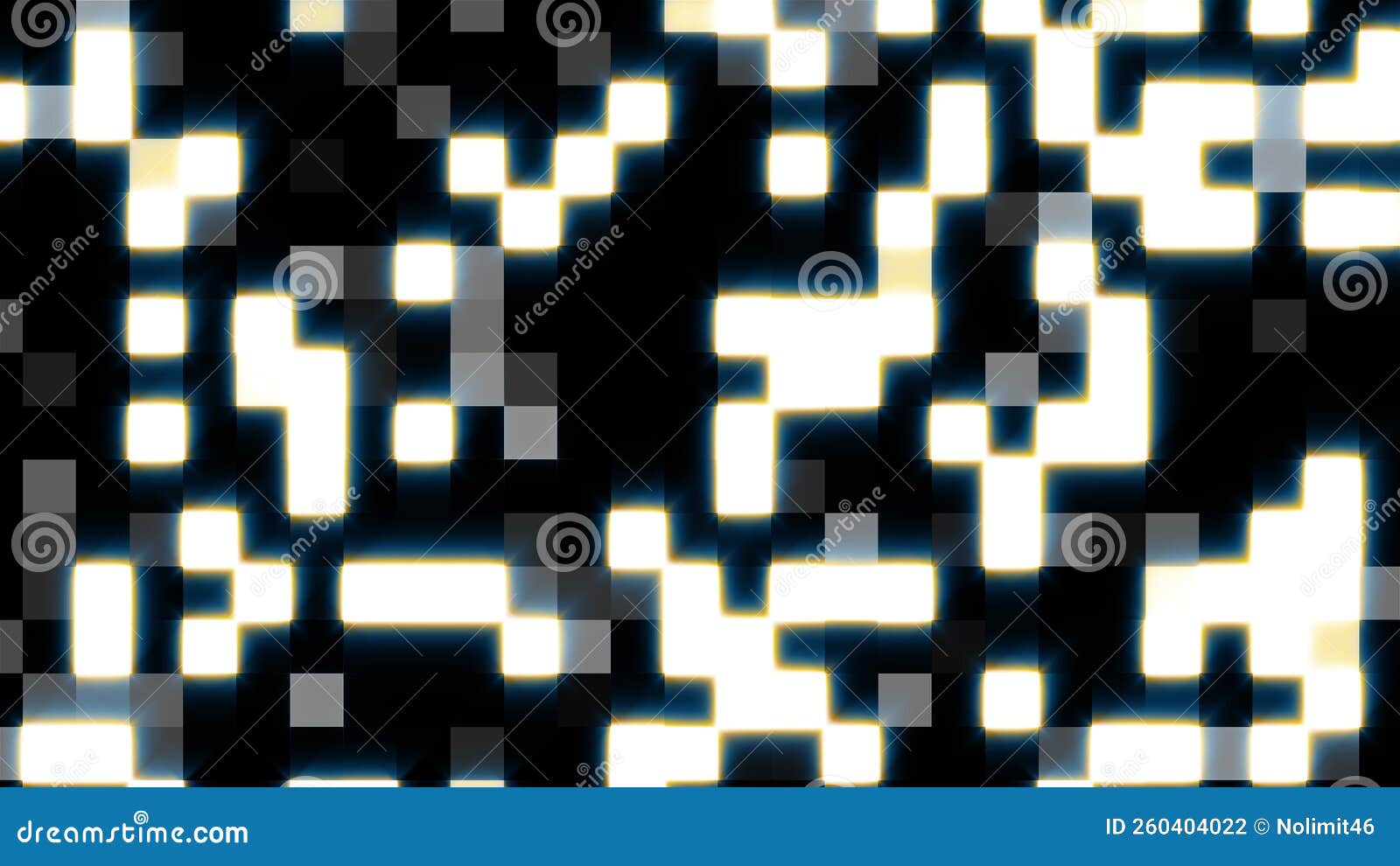 Flashing blocks stock illustration. Illustration of geometry - 260404022