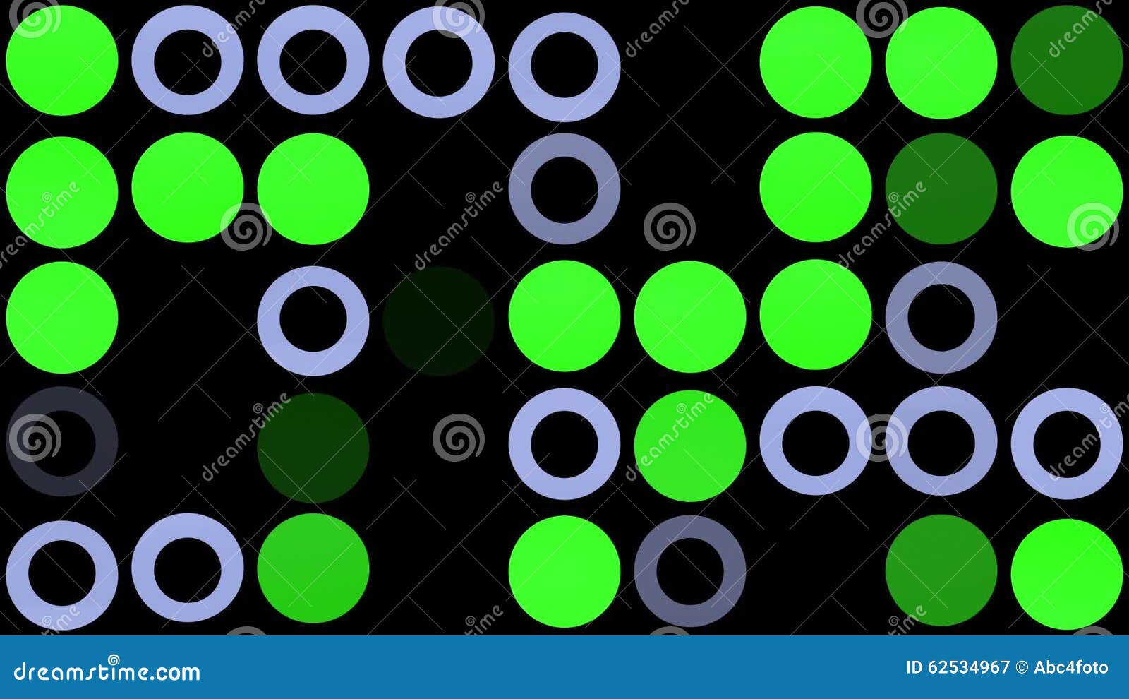 Flashing Circles in Grey and Green Stock Video - Video of bright ...