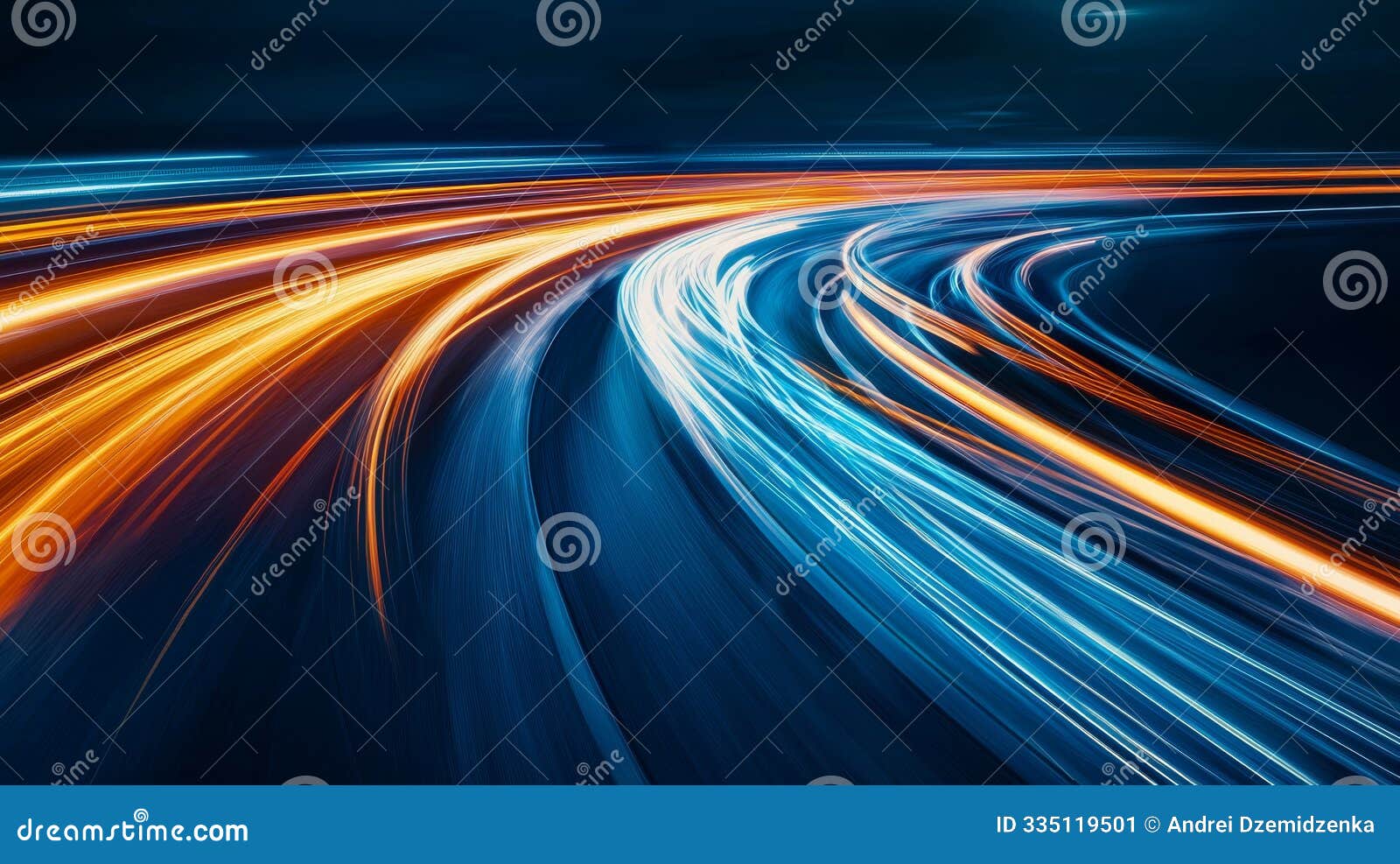 The Flashing Lights of a Streetlight Indicate Rapid Acceleration at ...