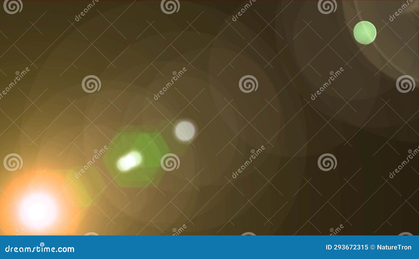 Flashing Rays of Light on a Green Background Flare Effect, Reflection ...