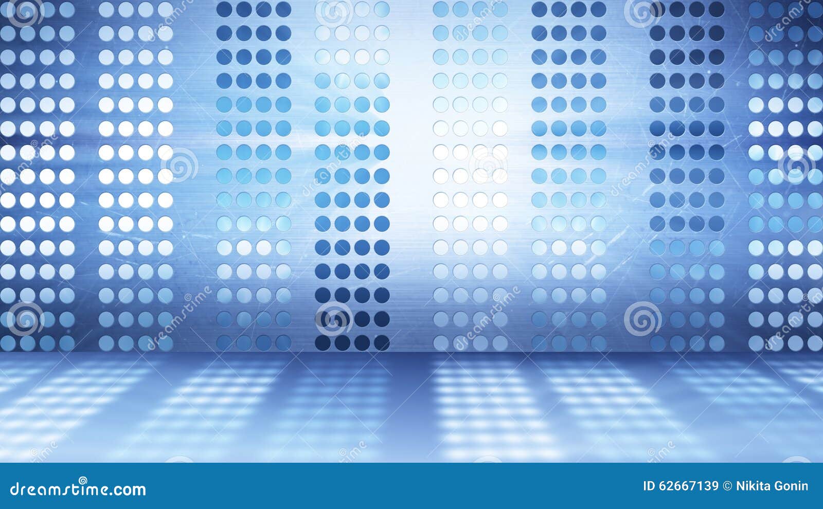 Flashing Stage Lights Abstract Background Stock Illustration ...