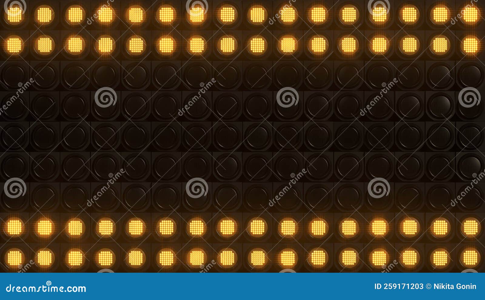 Flashing Lights Border