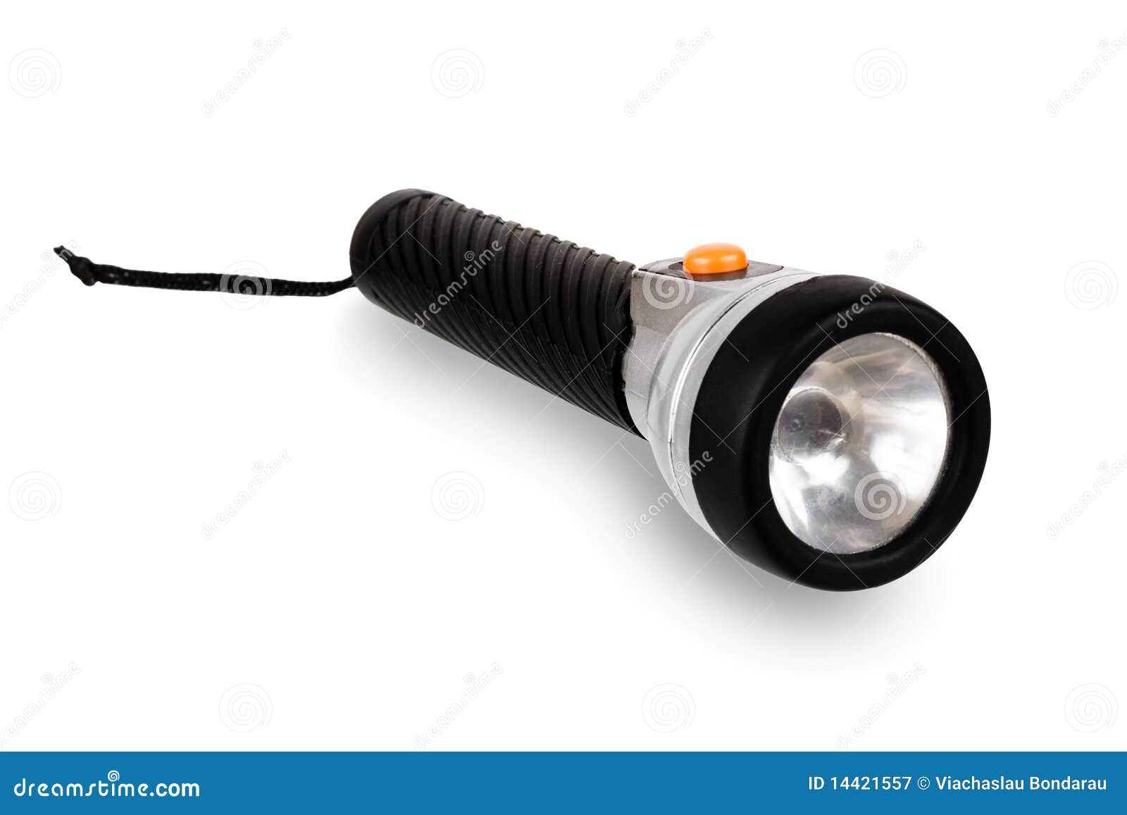 Flashlight stock image. Image of illumination, handheld - 14421557