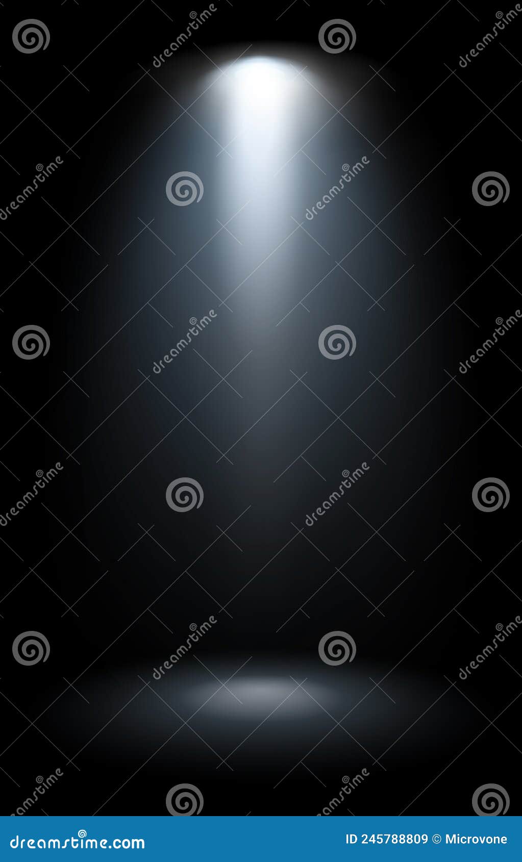 Flashlight And Beam Of Light On A Dark Background Stock Image ...