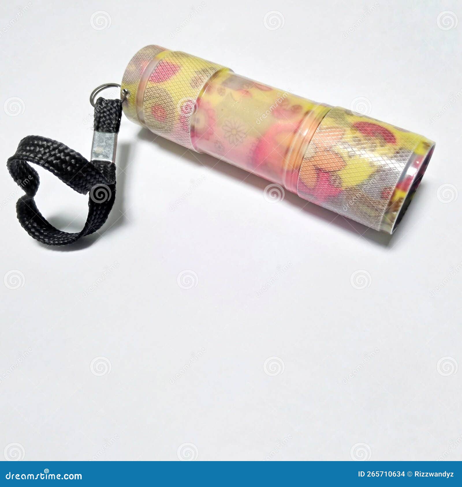 A Flashlight with Heart-shaped Holder Stock Photo - Image of tool ...