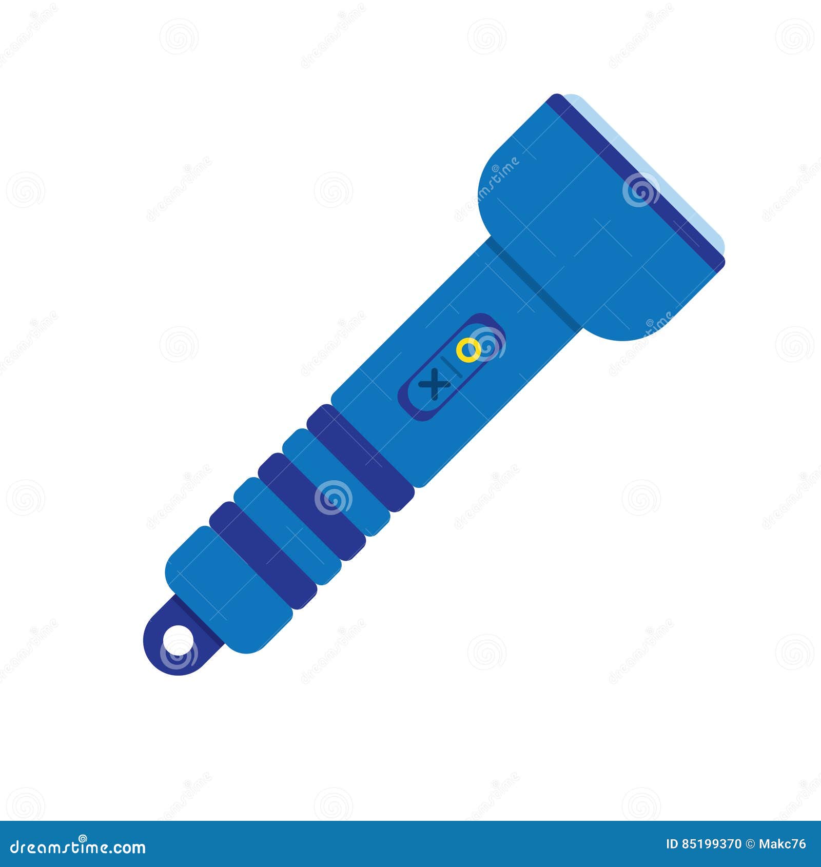Flashlight Icon Vector Illustration Stock Vector - Illustration of ...