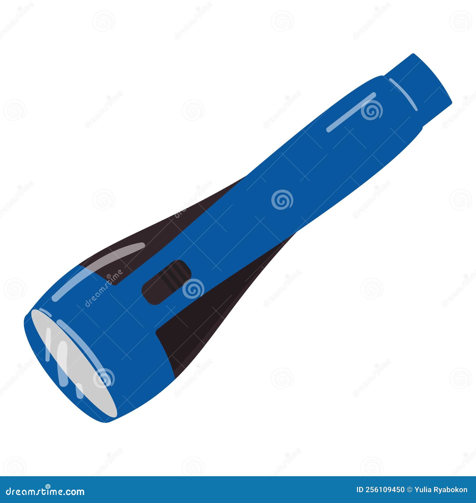 Flashlight Lantern Icon Cartoon Vector. Torch Light Stock Vector ...