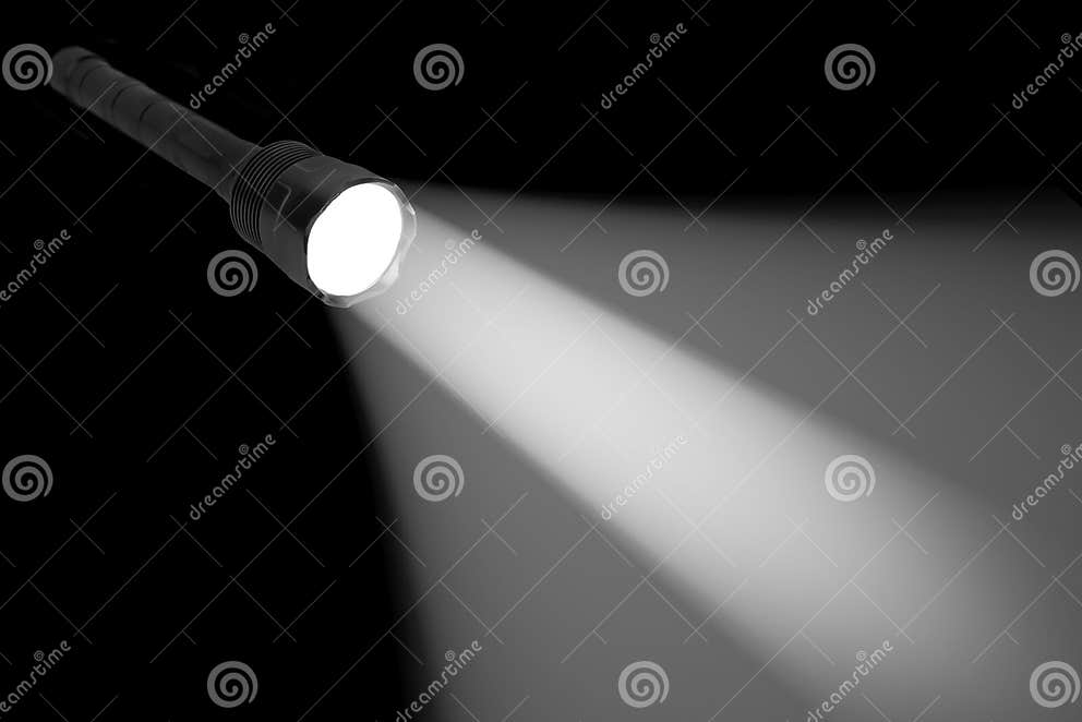 Flashlight stock image. Image of camp, metal, aluminum - 35188367
