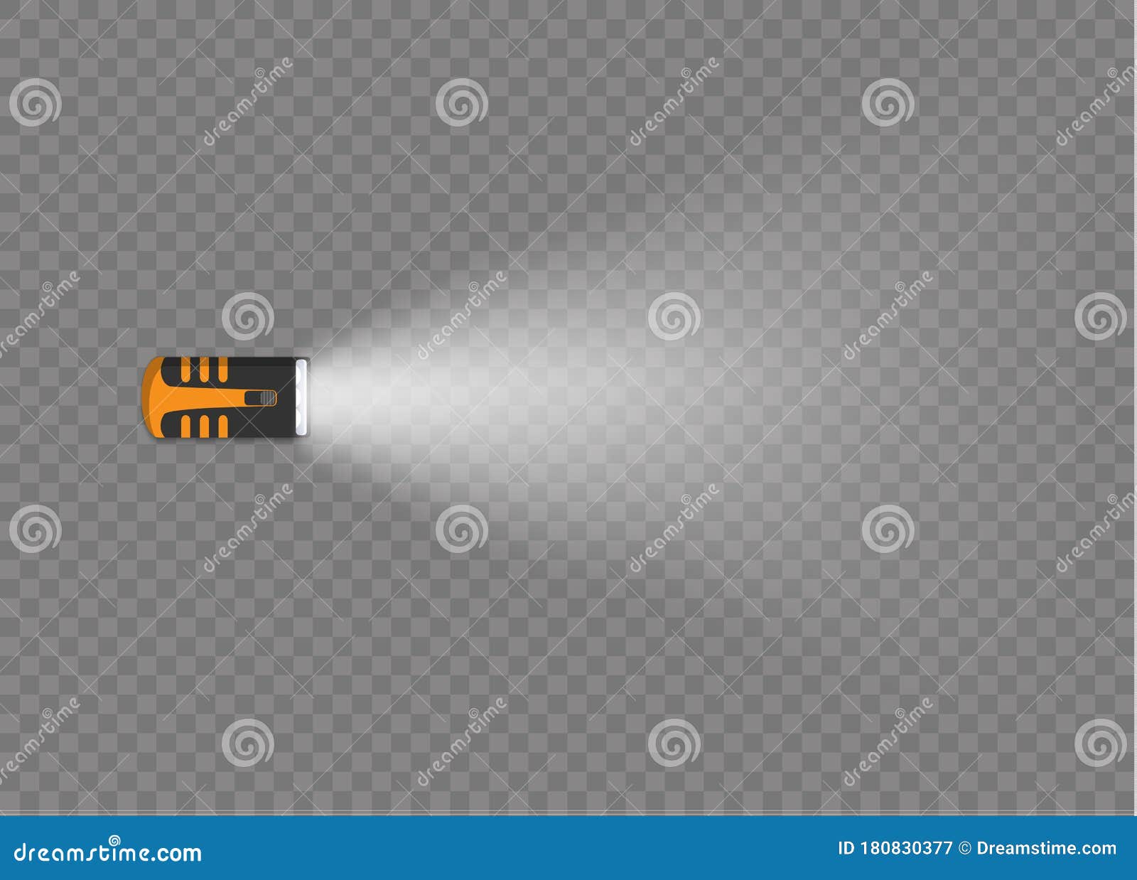 Flashlight Lighting, Spotlight. Stock Vector - Illustration of ...