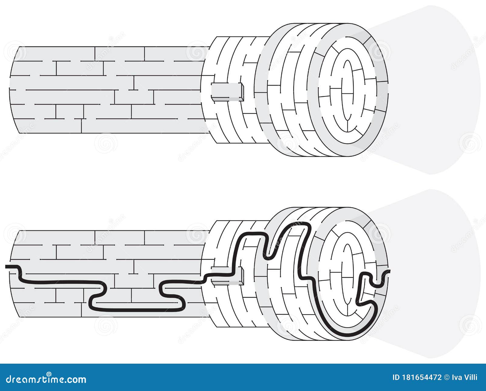 Flashlight Maze Stock Illustrations – 13 Flashlight Maze Stock Illustrations, Vectors & Clipart ...