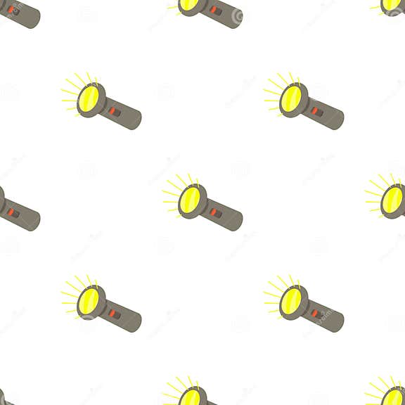 Flashlight Pattern Seamless Vector Stock Illustration - Illustration of ...