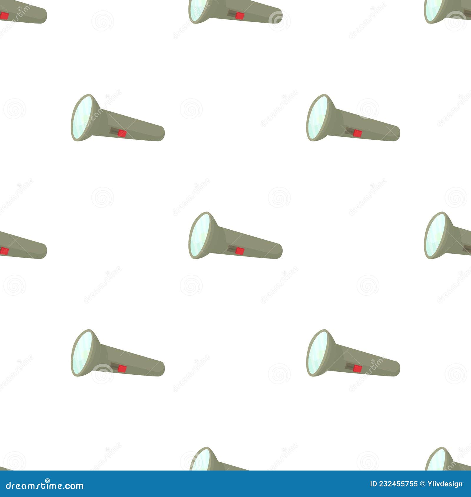 Flashlight Pattern Seamless Vector Stock Vector - Illustration of ...
